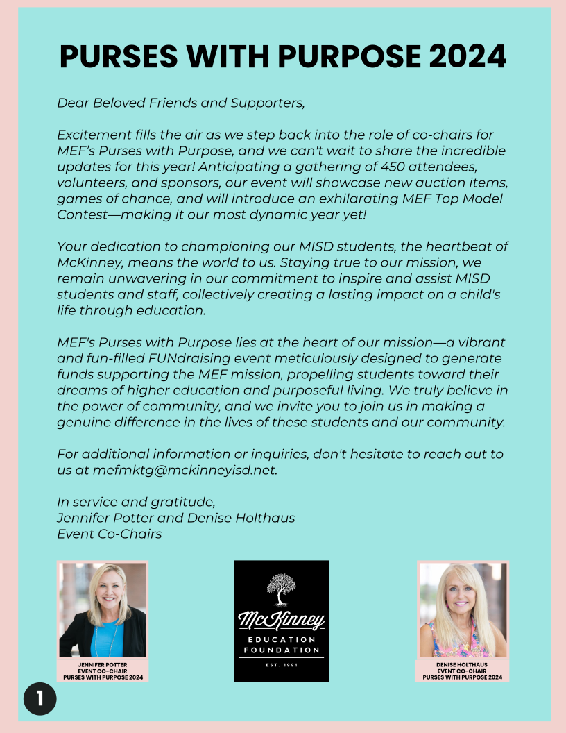 Purses With Purpose 2024